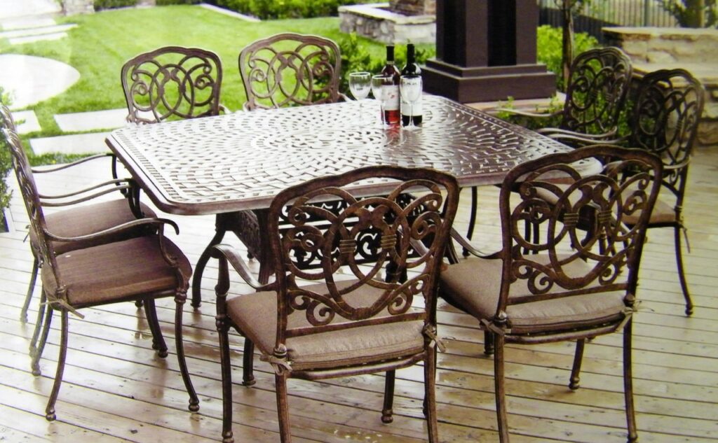 Darlee Florence Patio Furniture Dining Set - Seats 8 - Darlee® | The ...